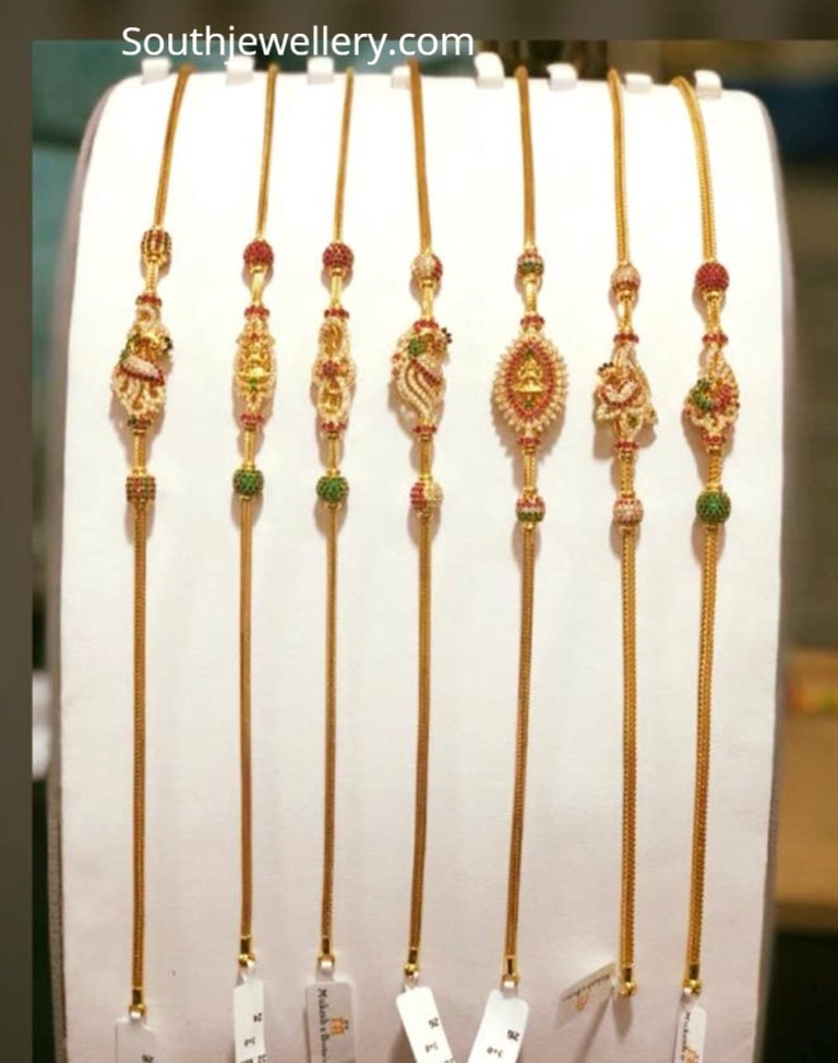 Thali Chain Designs latest jewelry designs - Page 2 of 3 - Indian ...